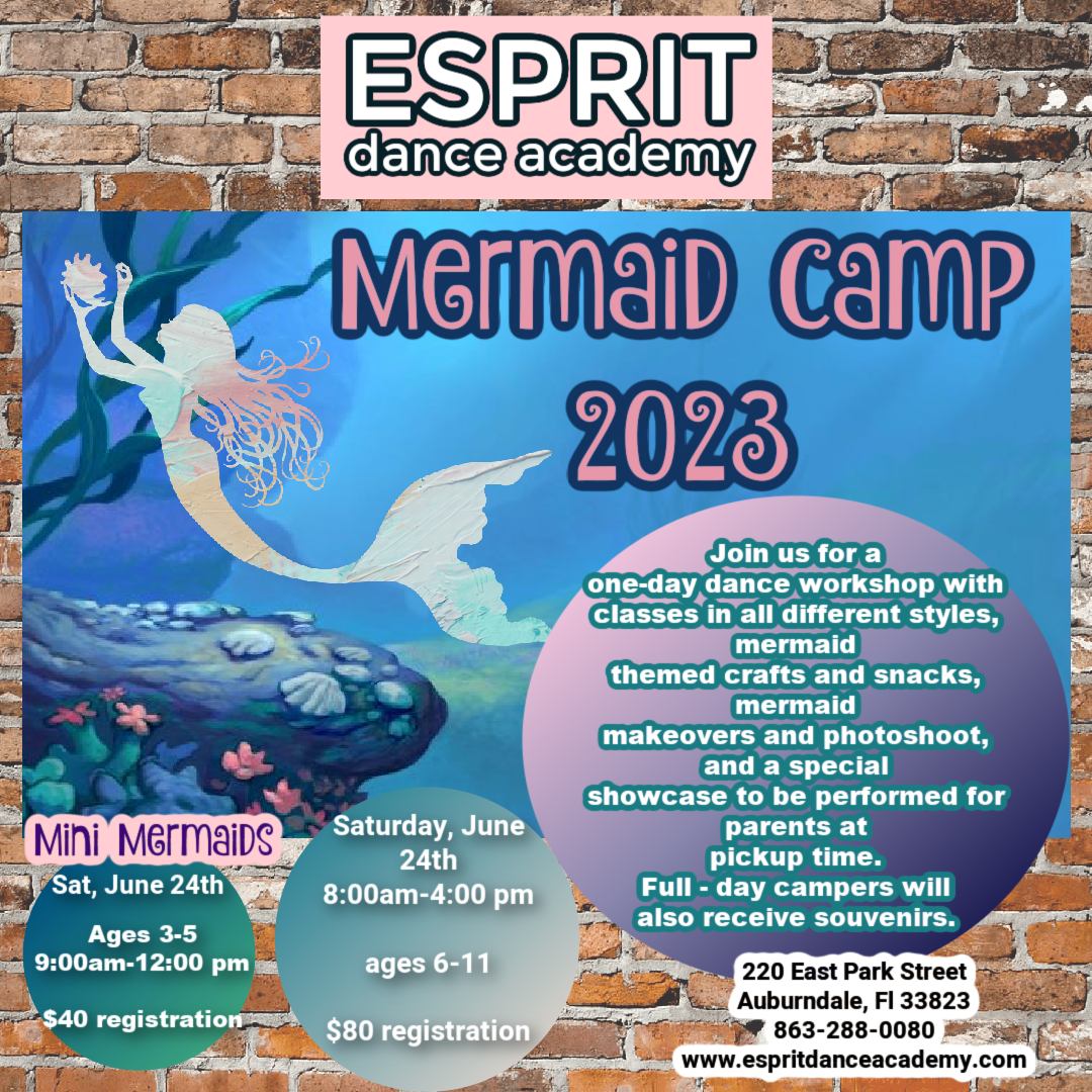 Mermaid Camp 2023 – Esprit Performing Arts